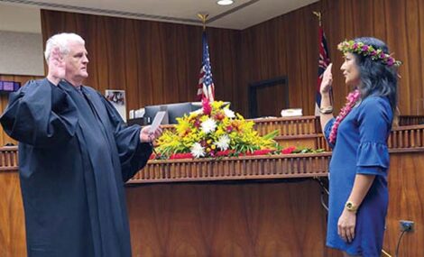 Maui Attorney sworn in as judge | News, Sports, Jobs - Maui News